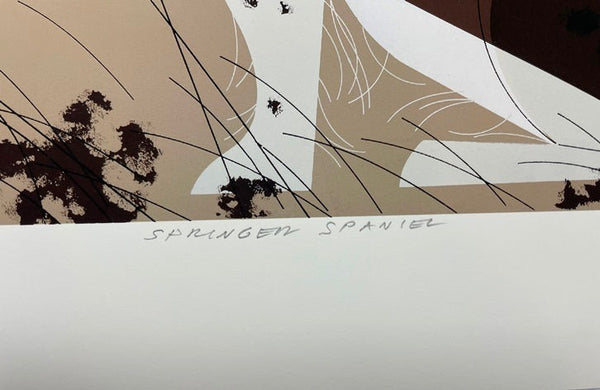 Charley Harper Giclee Print Springer Spaniel (Hand Signed) – Circle ...